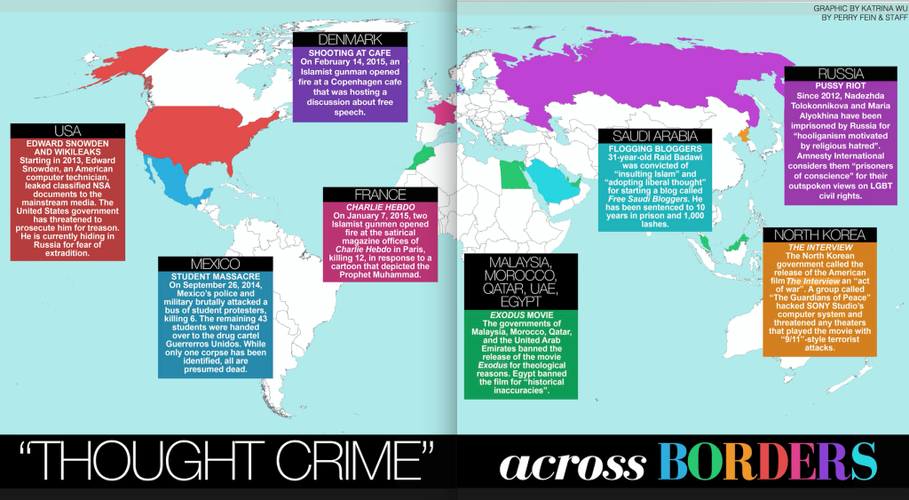 Map of Current Events- Center Spread – Leviathan Jewish Journal